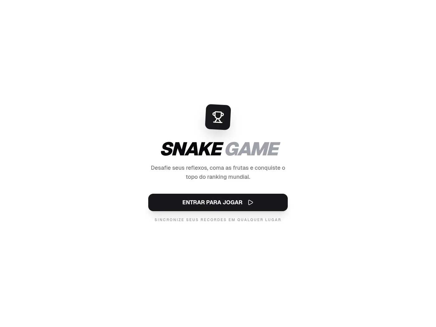 Classic Snake Game