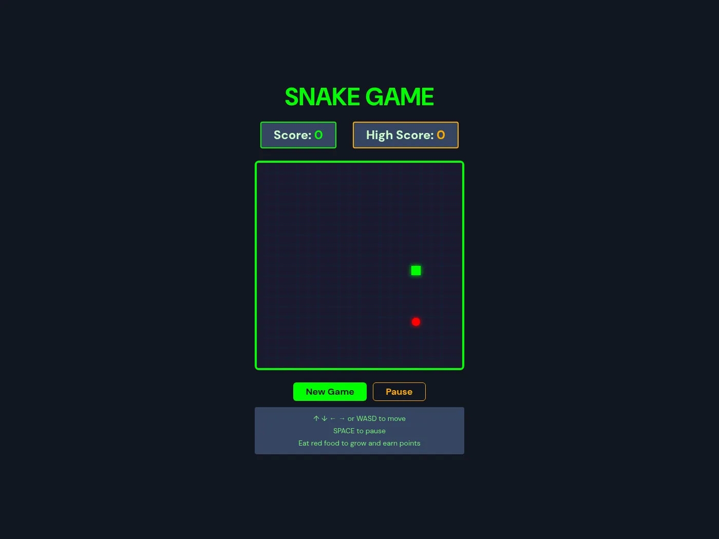 Simple Snake Game