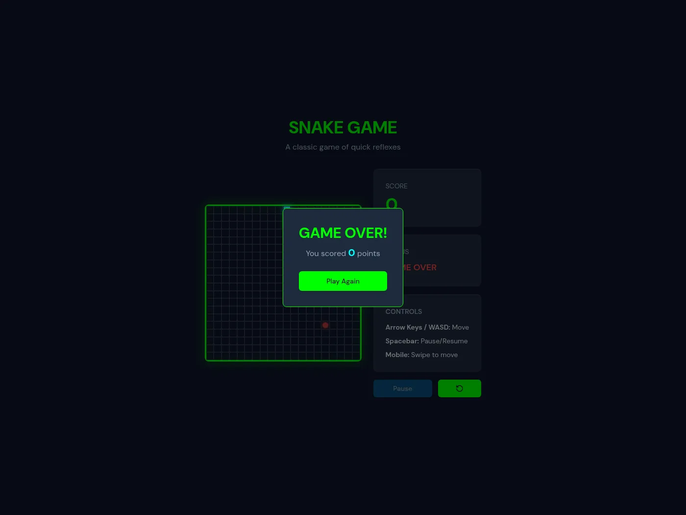Simple Snake Game