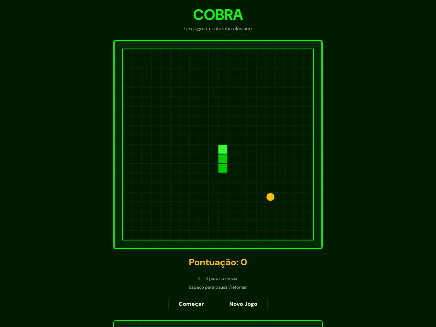 Simple Snake Game