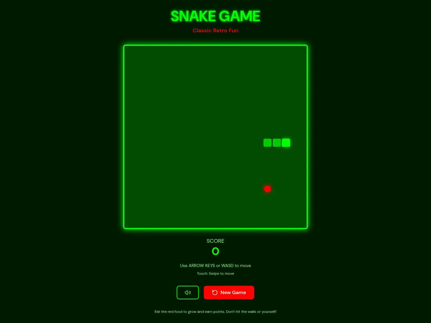 Simple Snake Game