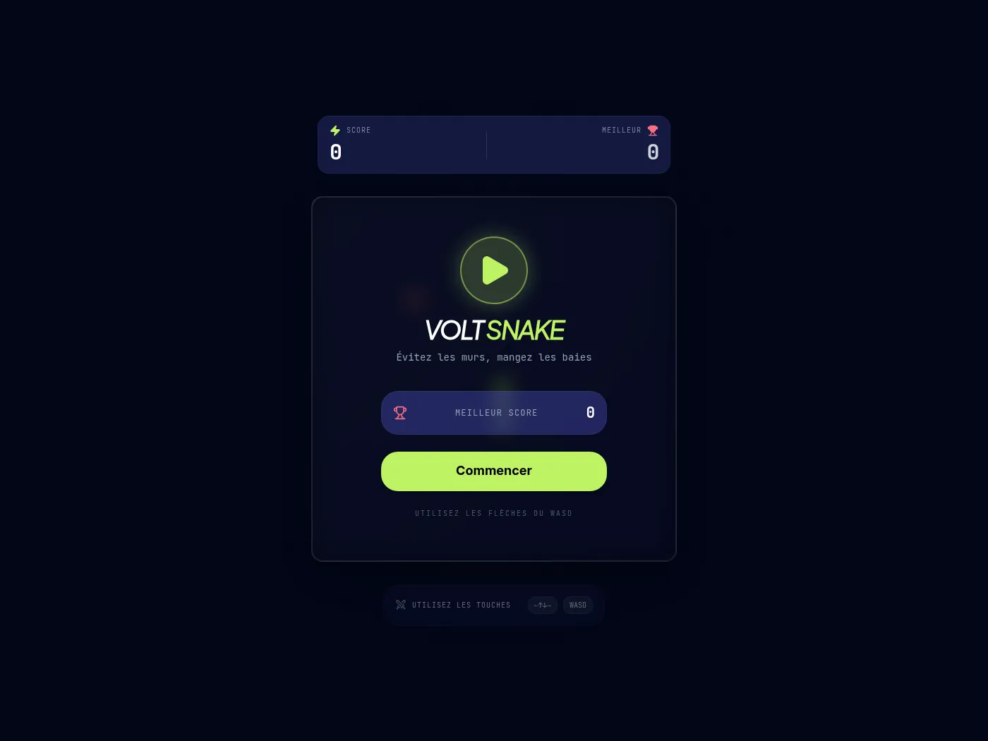 Web Snake Game