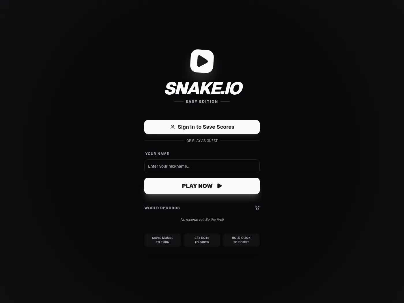 Easy Snake Game