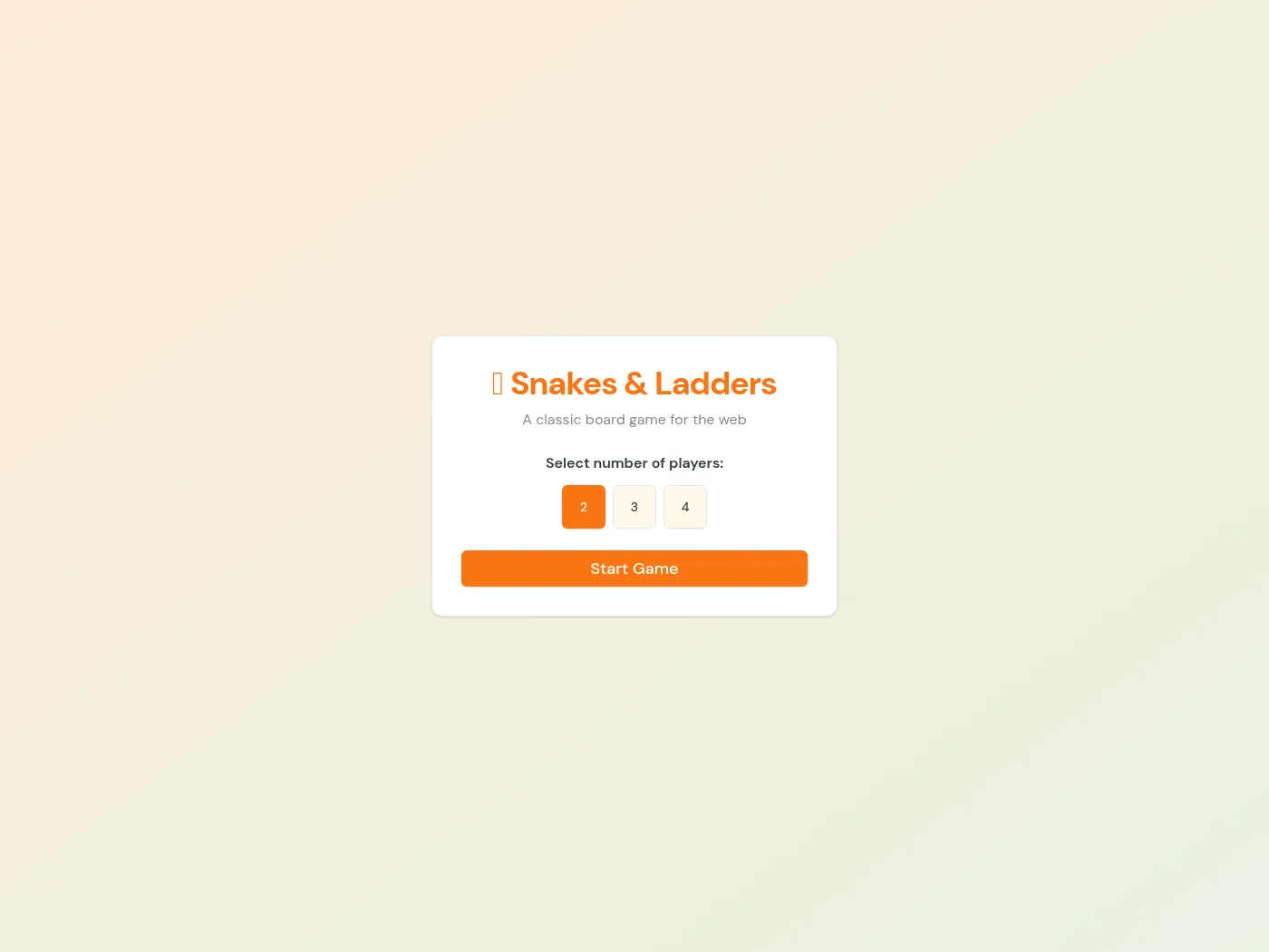 Snakes & Ladders Online