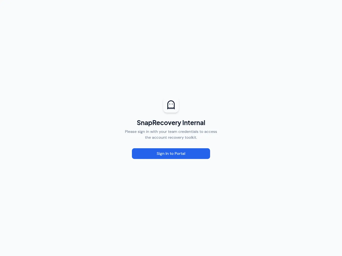 Snap Account Recovery Tool