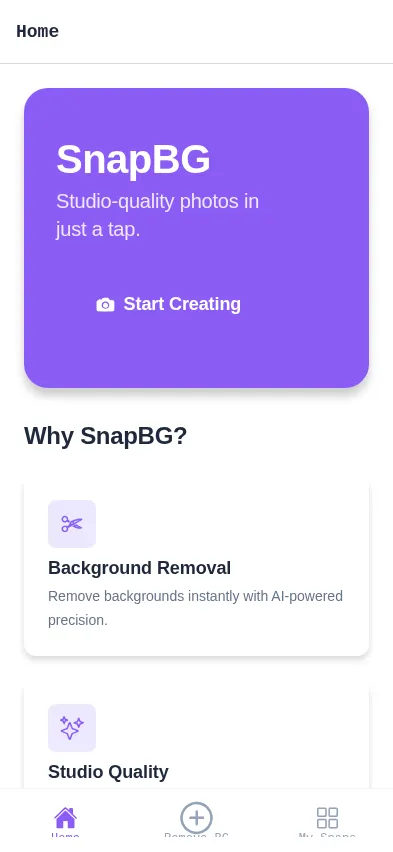 SnapBackground Remover