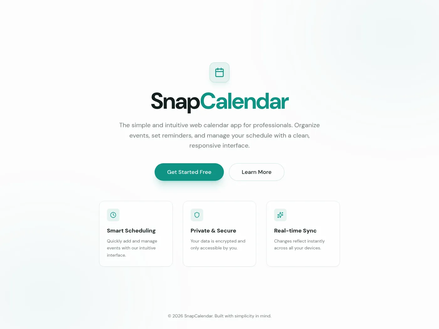 SnapCalendar