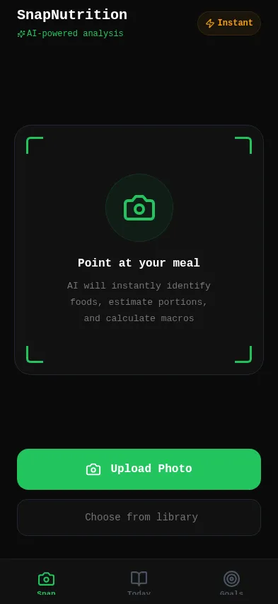 SnapNutrition AI