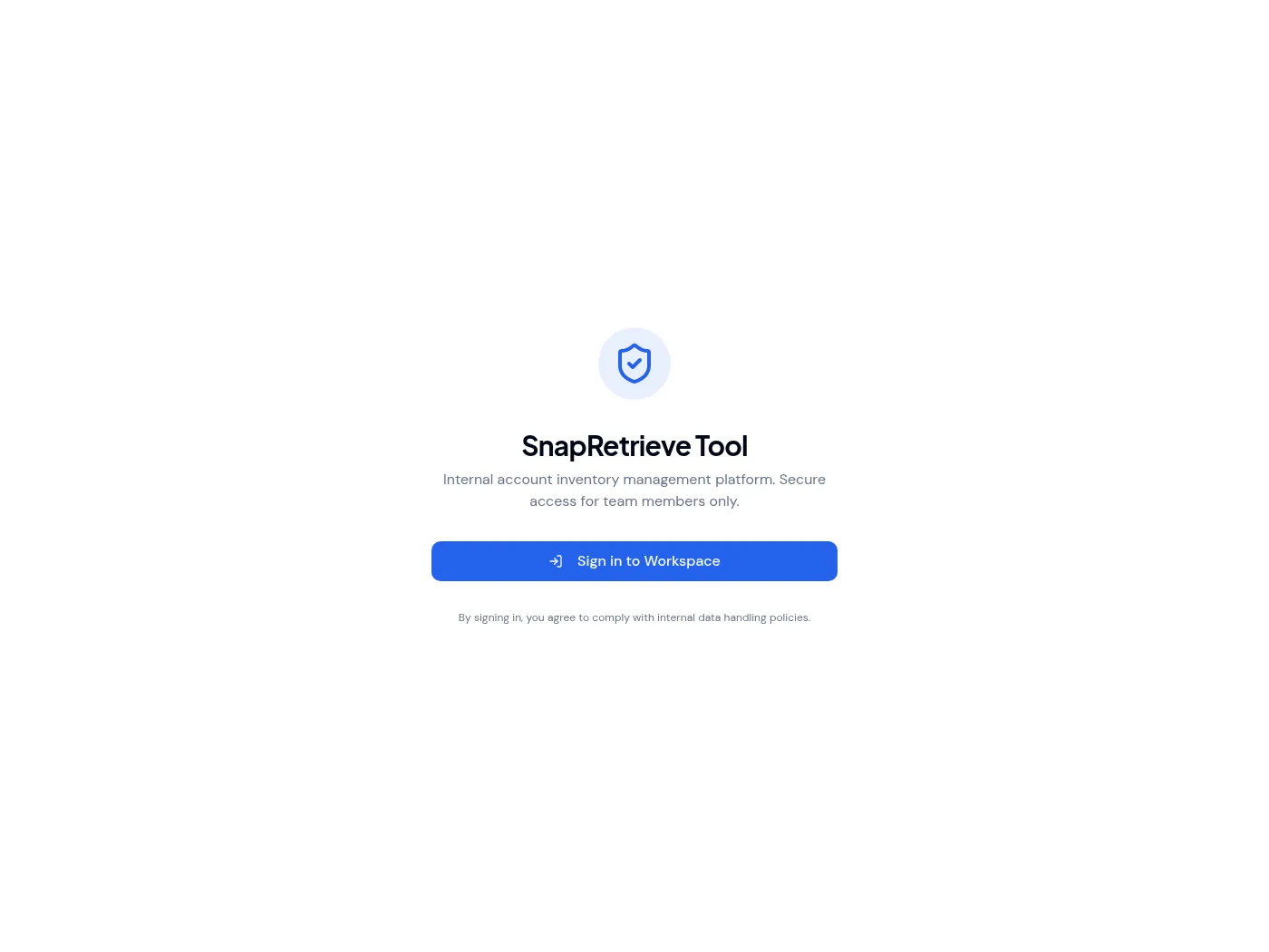 SnapRetrieve Tool