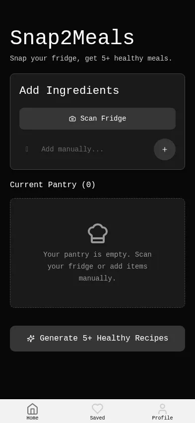 Snap2Meals