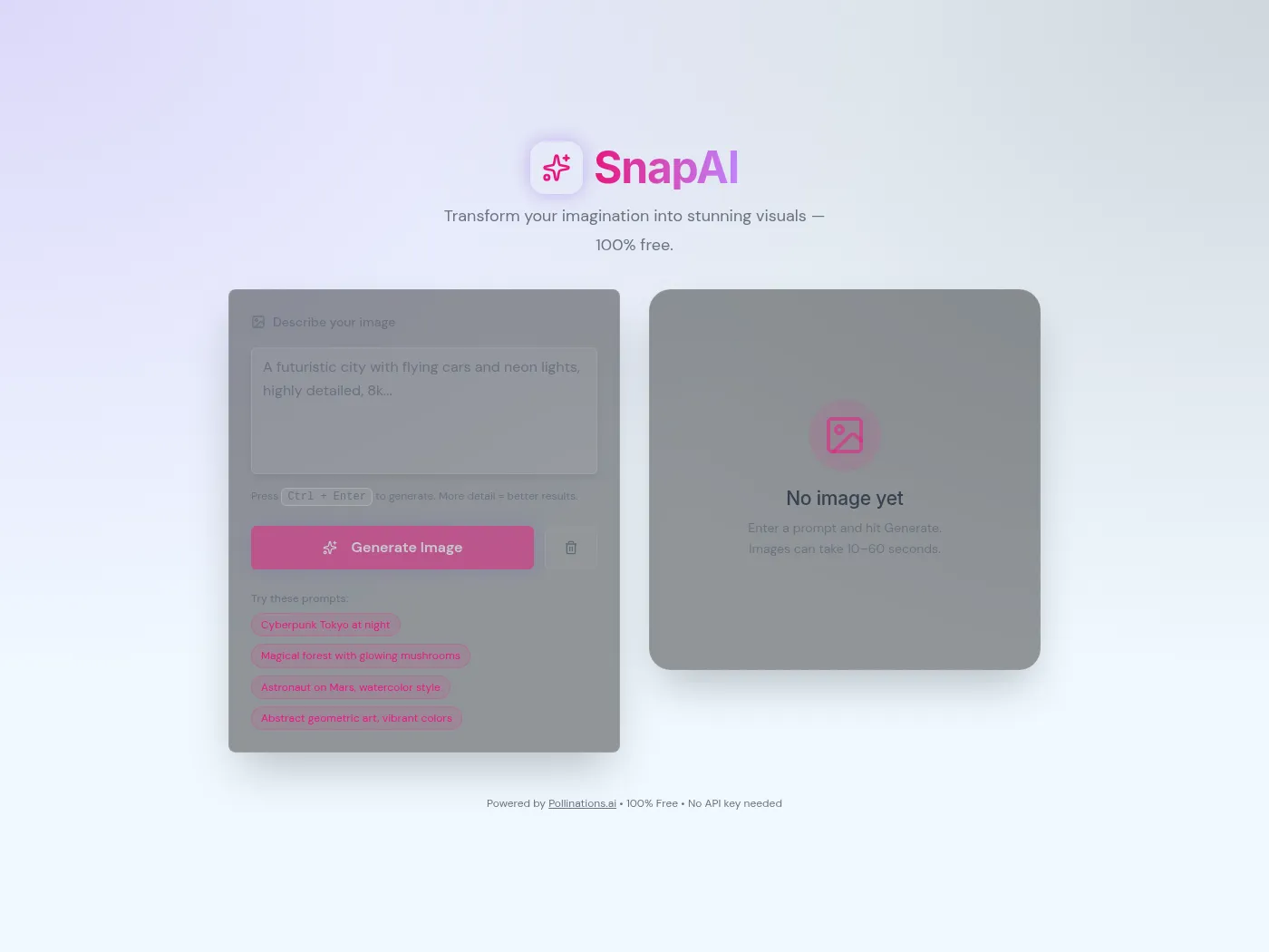 SnapAI Image Generator