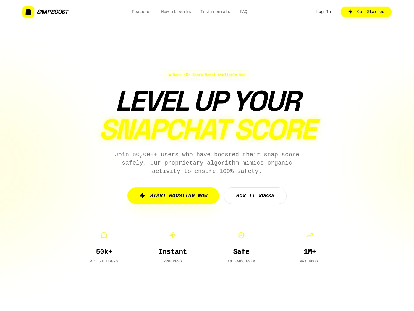 SnapBoost Web