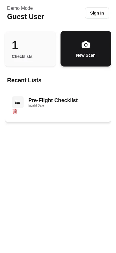 SnapCheck OCR App