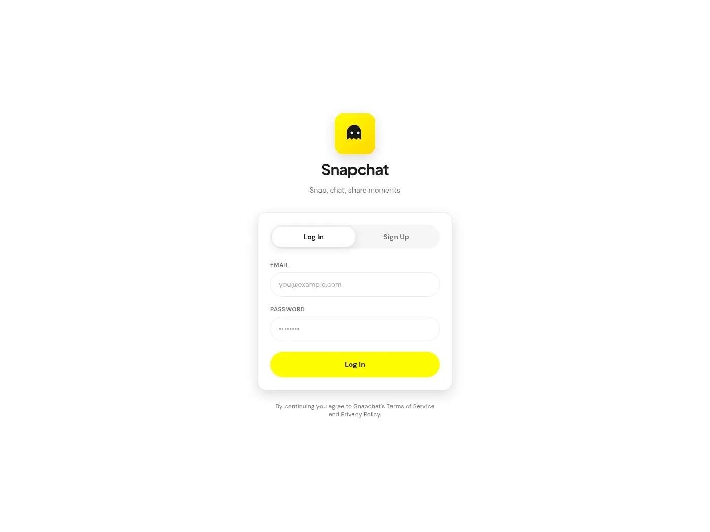 SnapClone Chat App