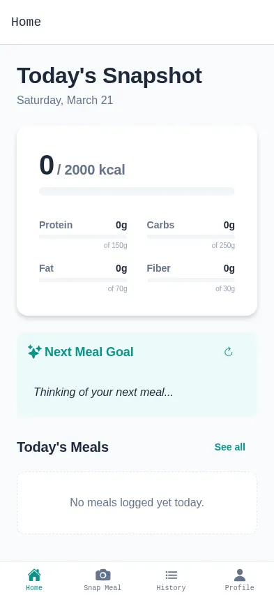 SnapDiet AI