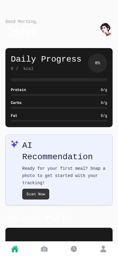 SnapMeal AI Tracker