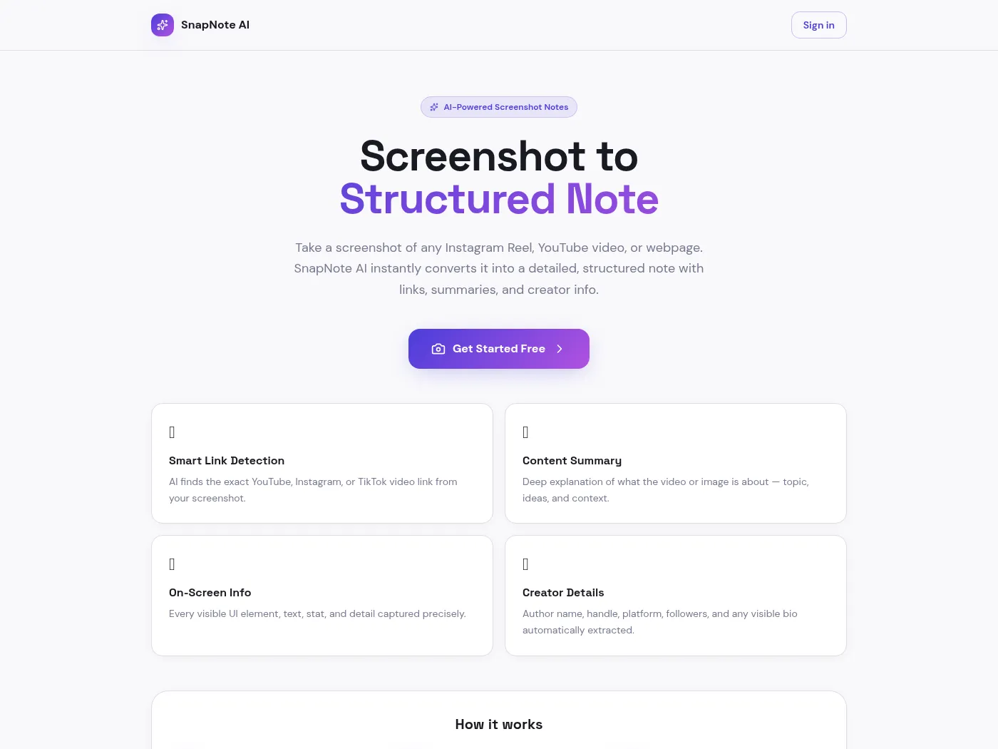 SnapNote AI