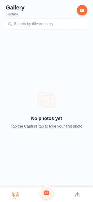 SnapNote Capture