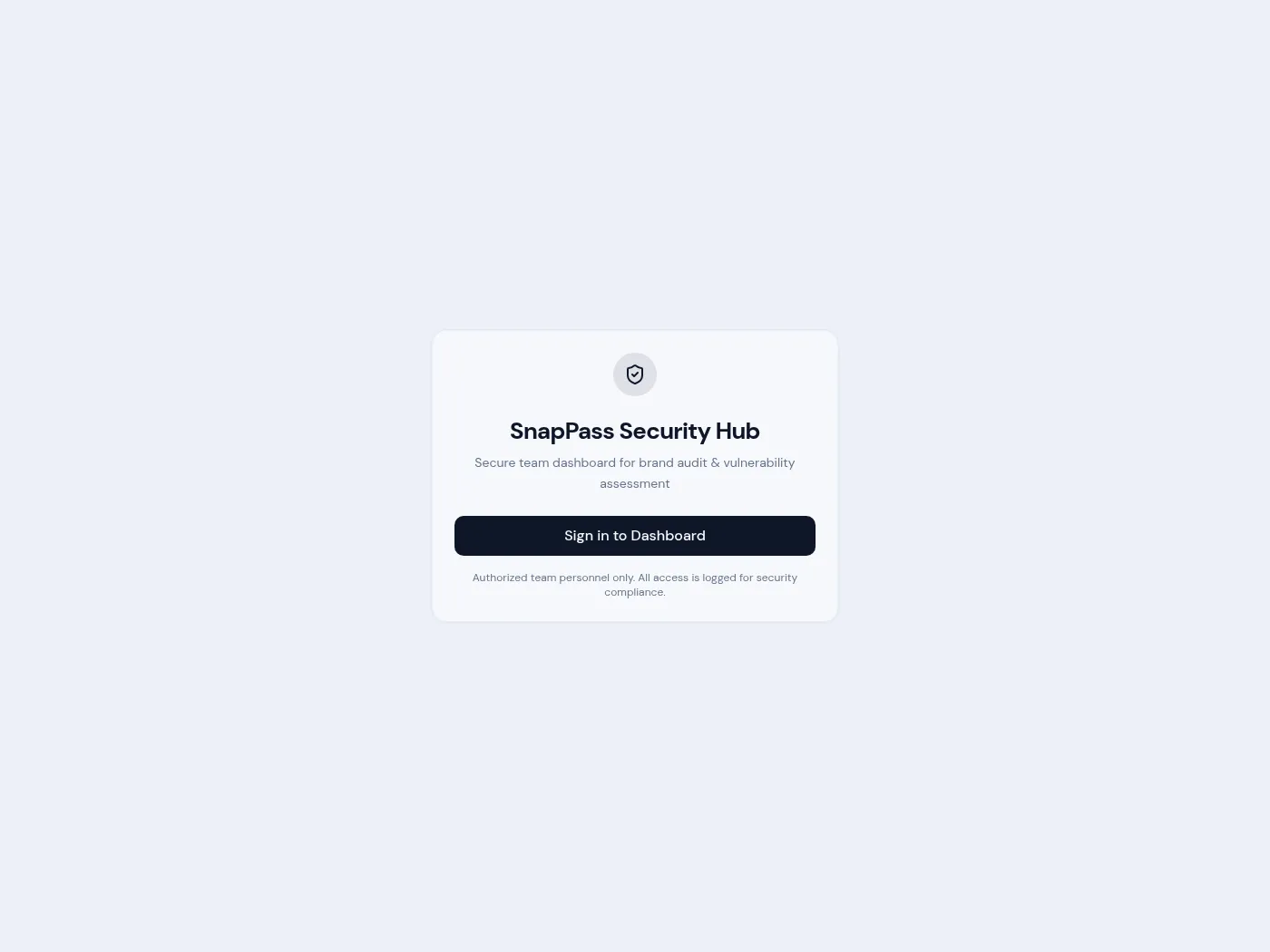 SnapPass Lookup Tool