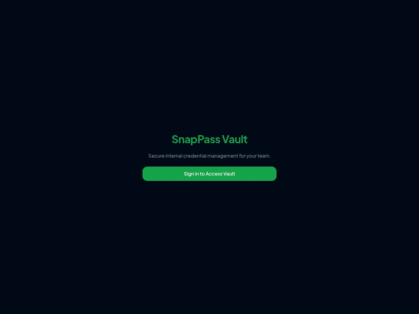 SnapPass Lookup Utility