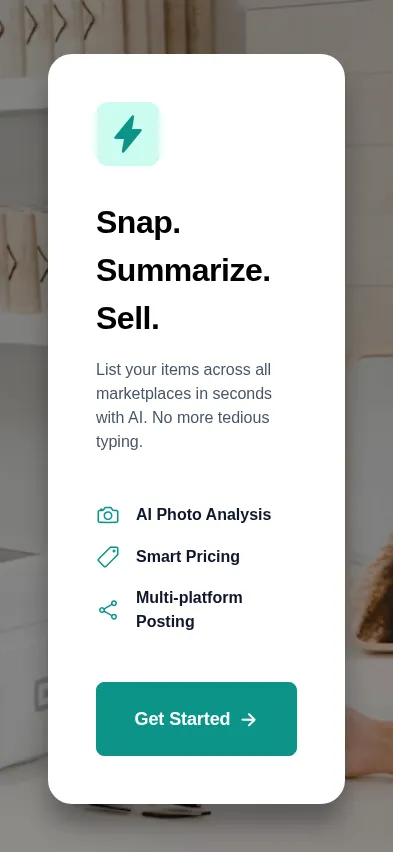 SnapSell AI