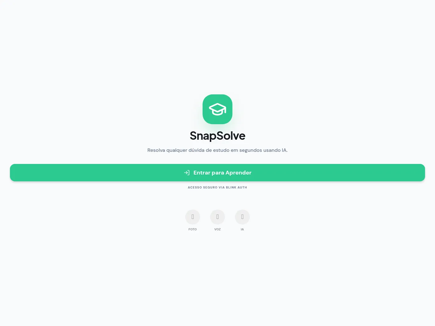 SnapSolve Edu App