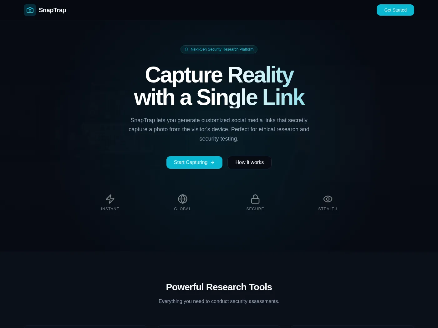 SnapTrap Link Platform