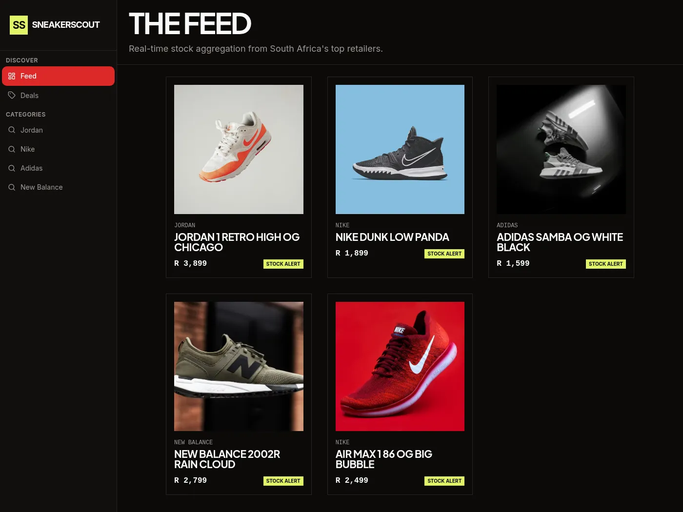 SneakerScout Hub