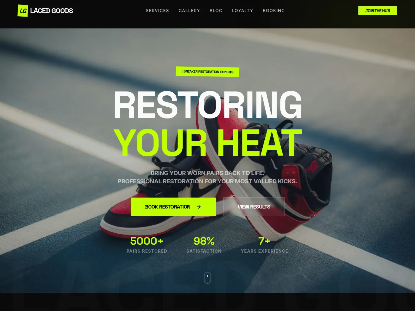 Laced Goods Sneaker Hub