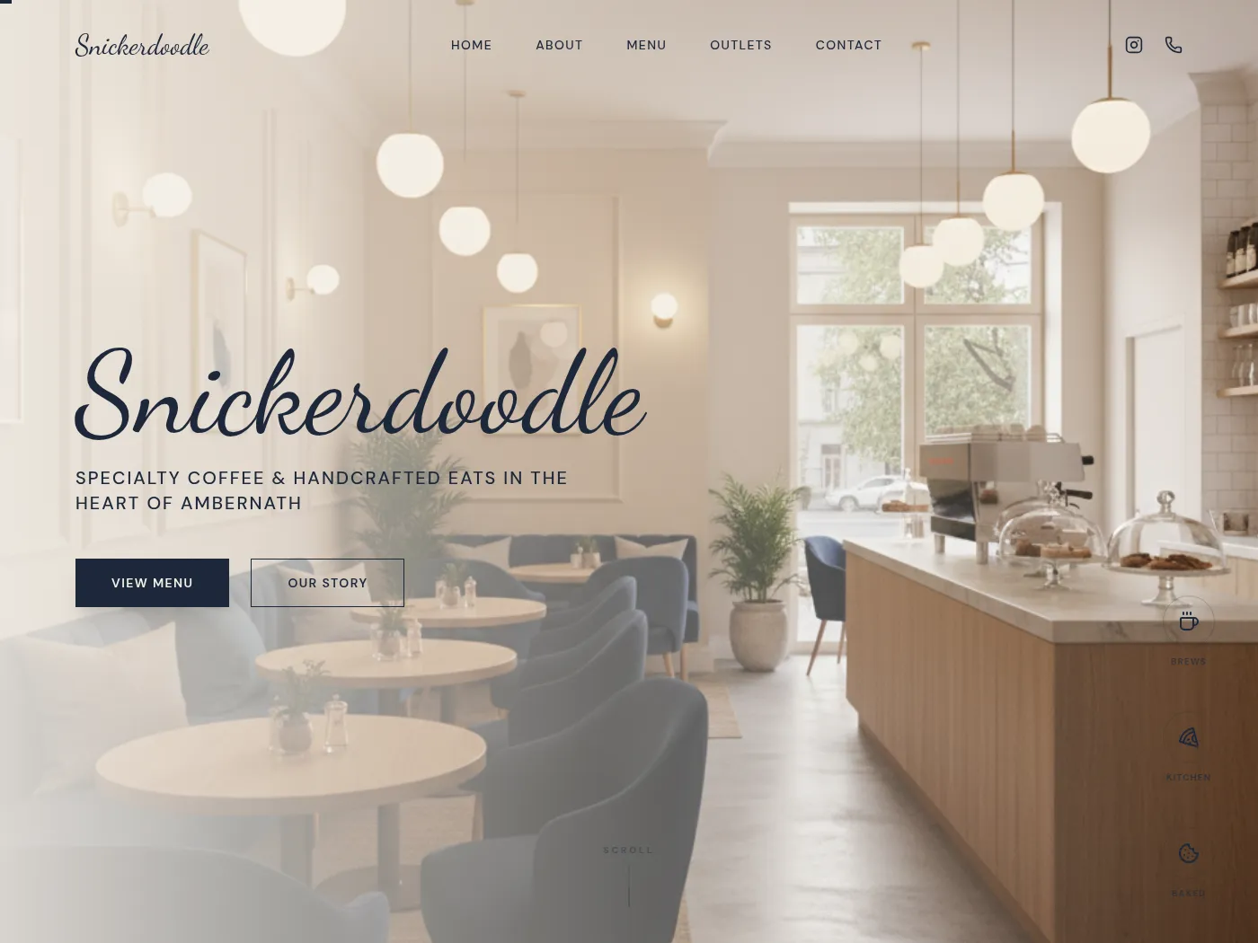 Snickerdoodle Cafe Site