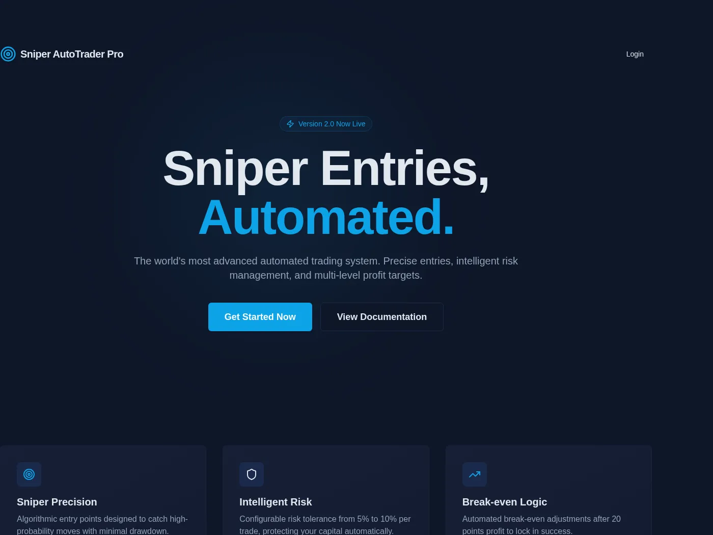 Sniper AutoTrader Pro