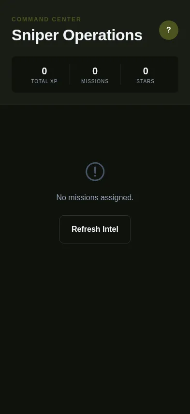 Sniper Mission Game