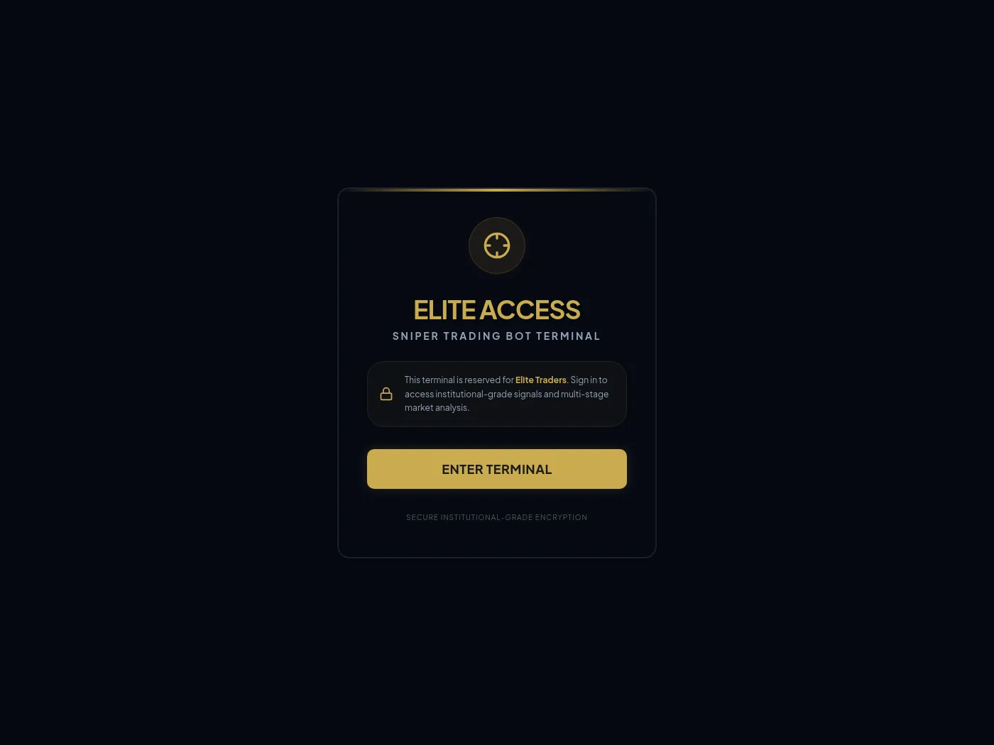 Sniper Trading Bot Elite