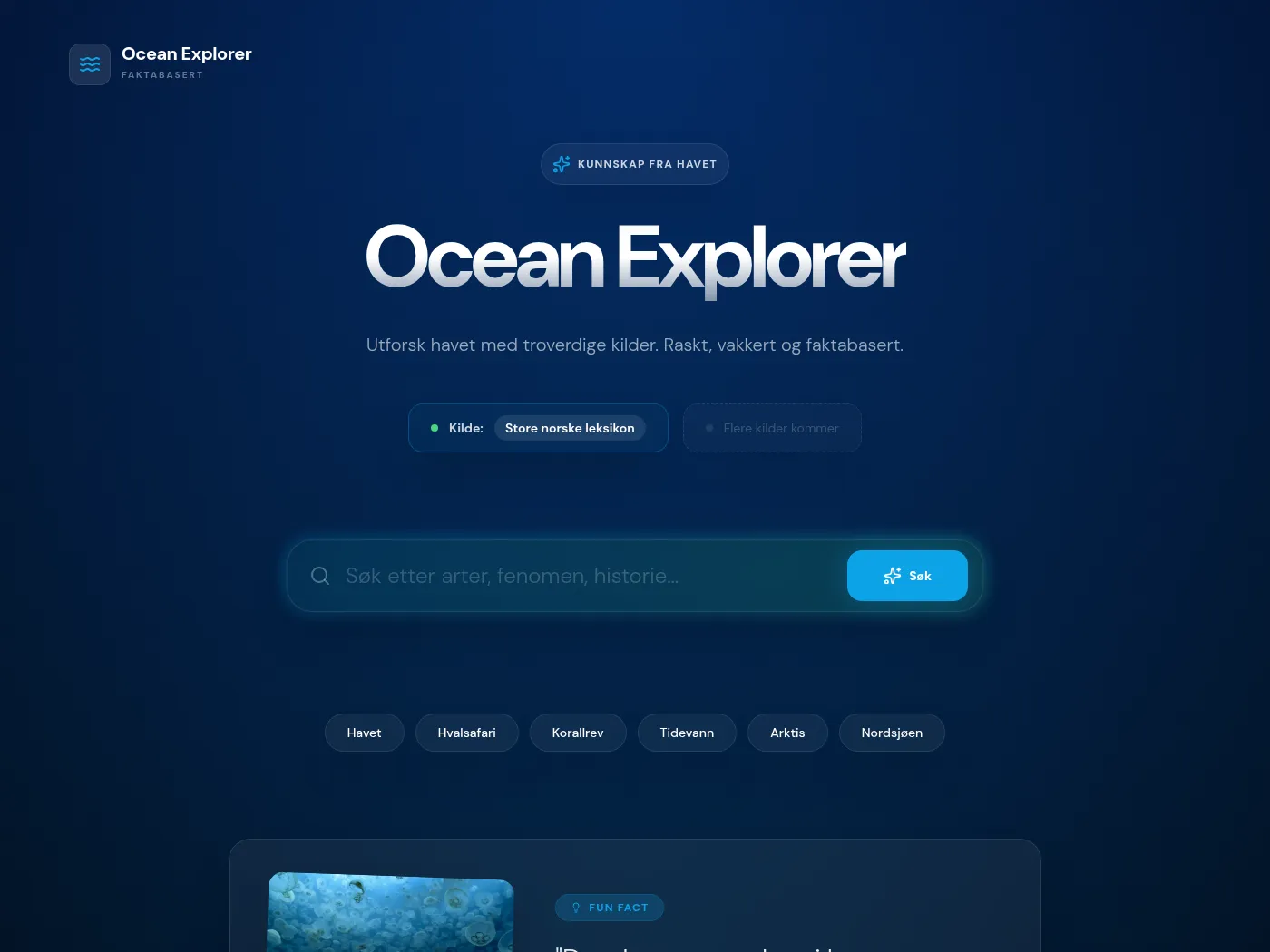 SNL Ocean Explorer