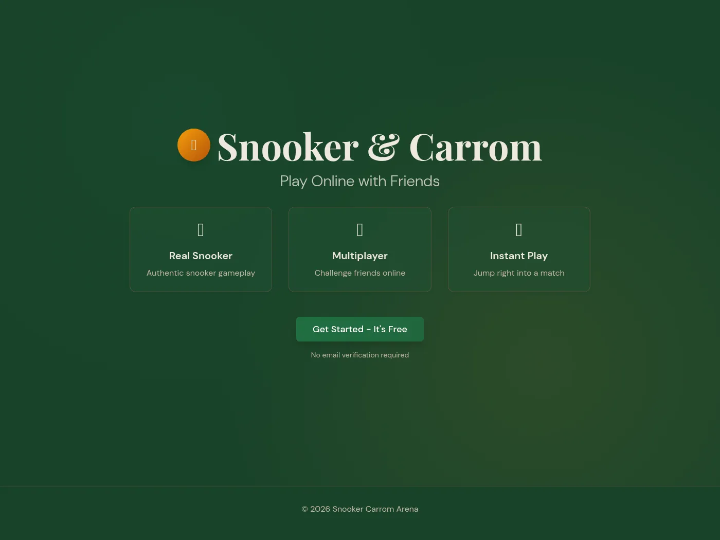 Snooker Carrom Arena