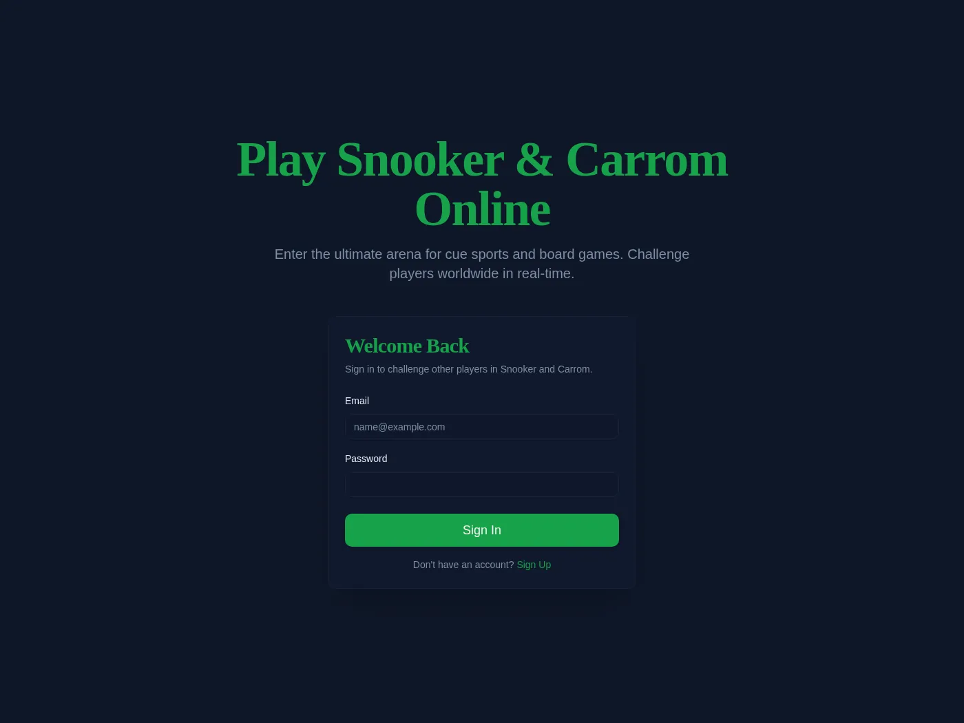 Snooker & Carrom Arena