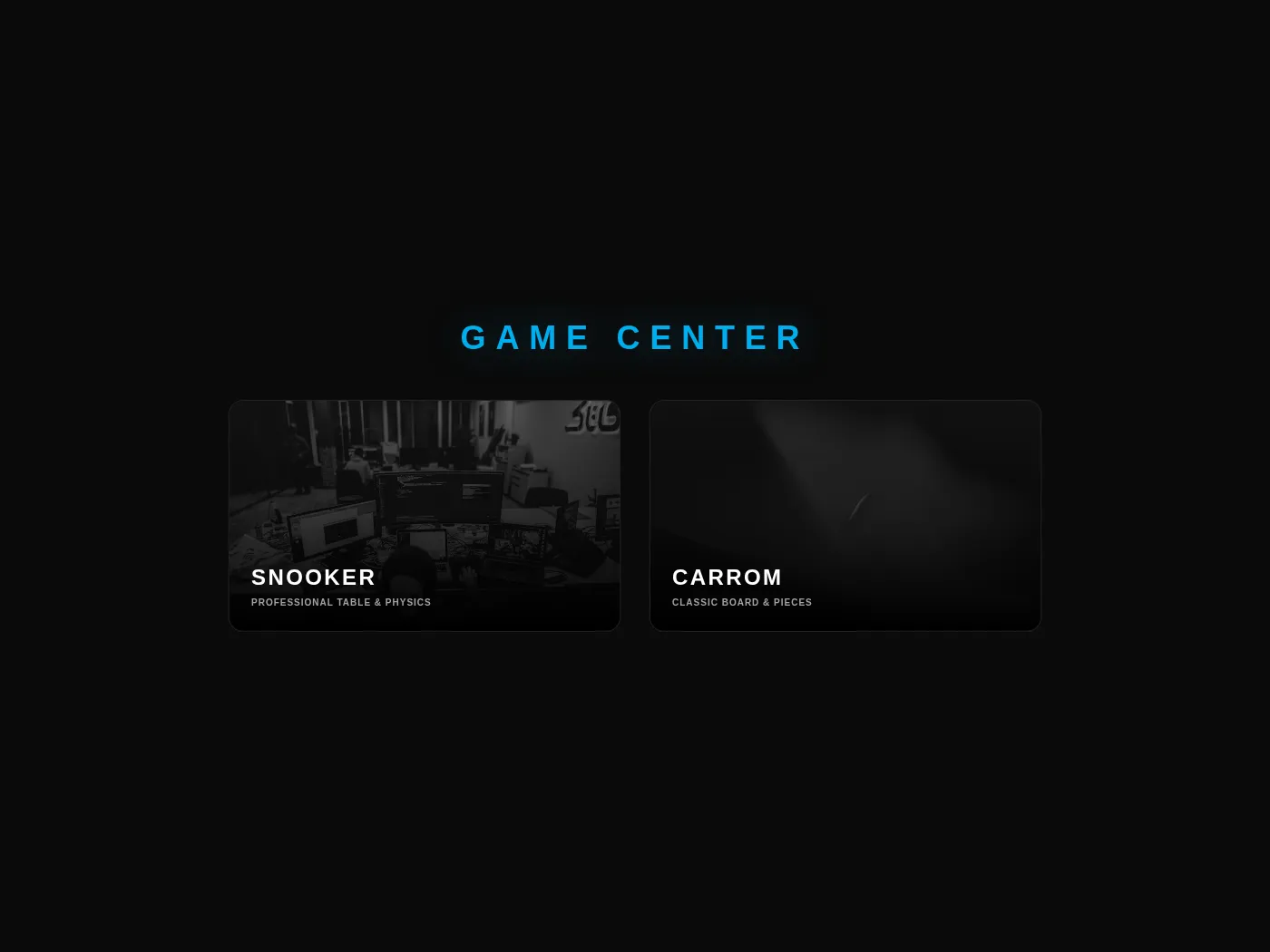 Minimal Snooker Web Game