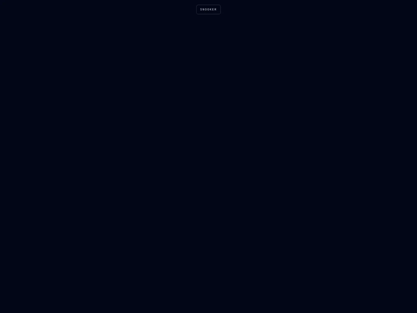 Minimal Snooker Playground