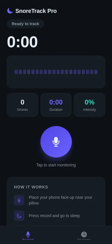 SnoreTrack Pro