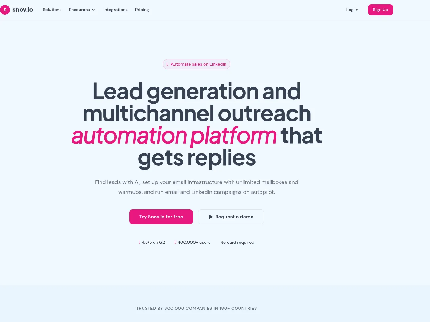 Snov.io Web Clone