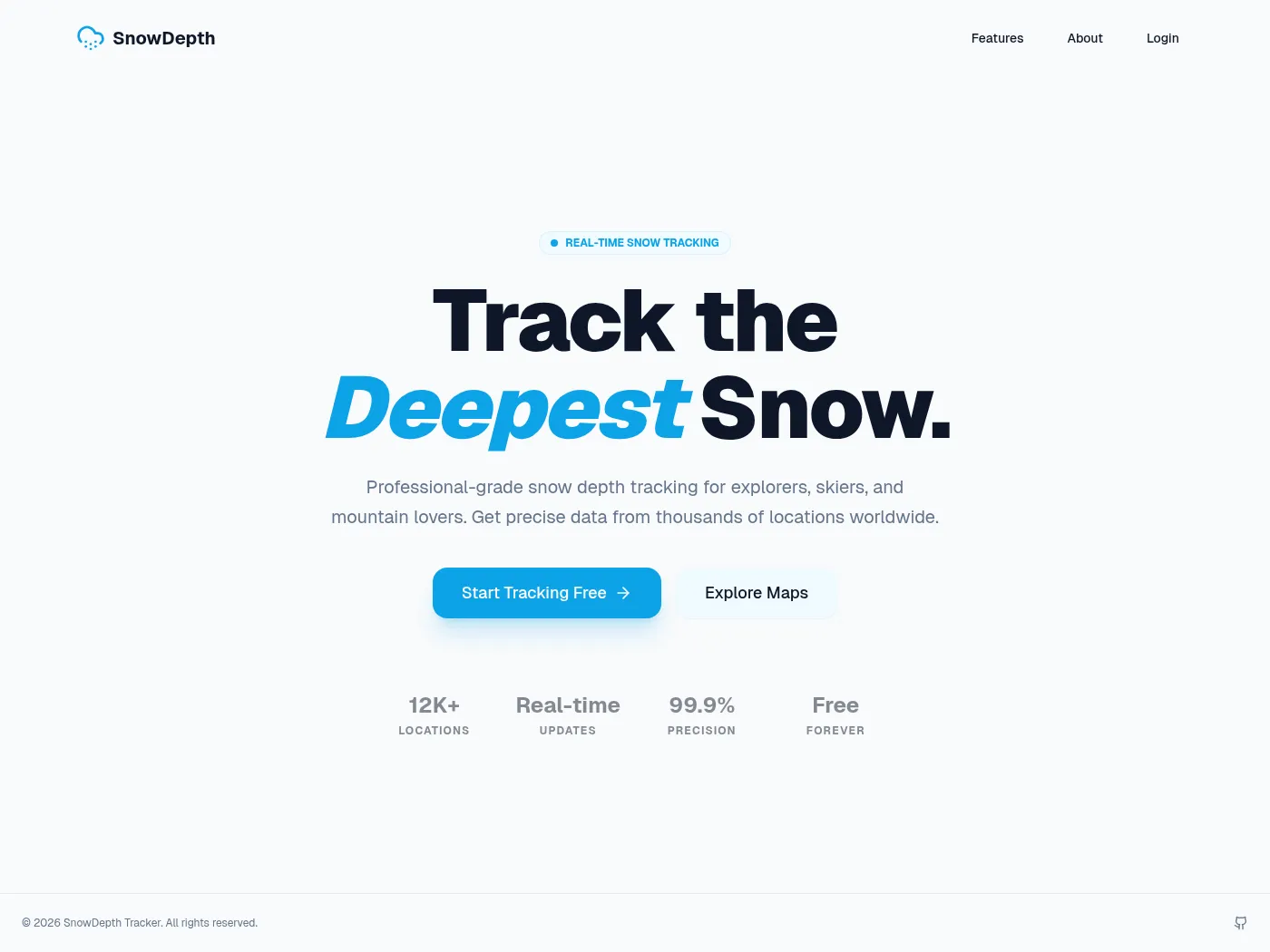Snow Depth Tracker