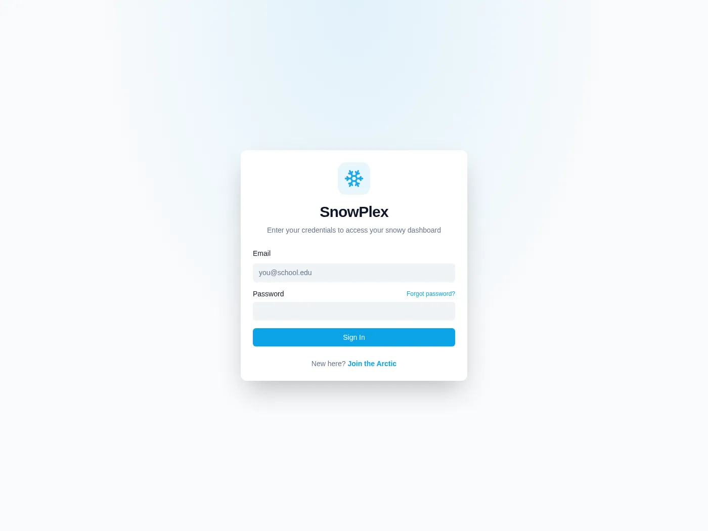 SnowPlex Talent Platform