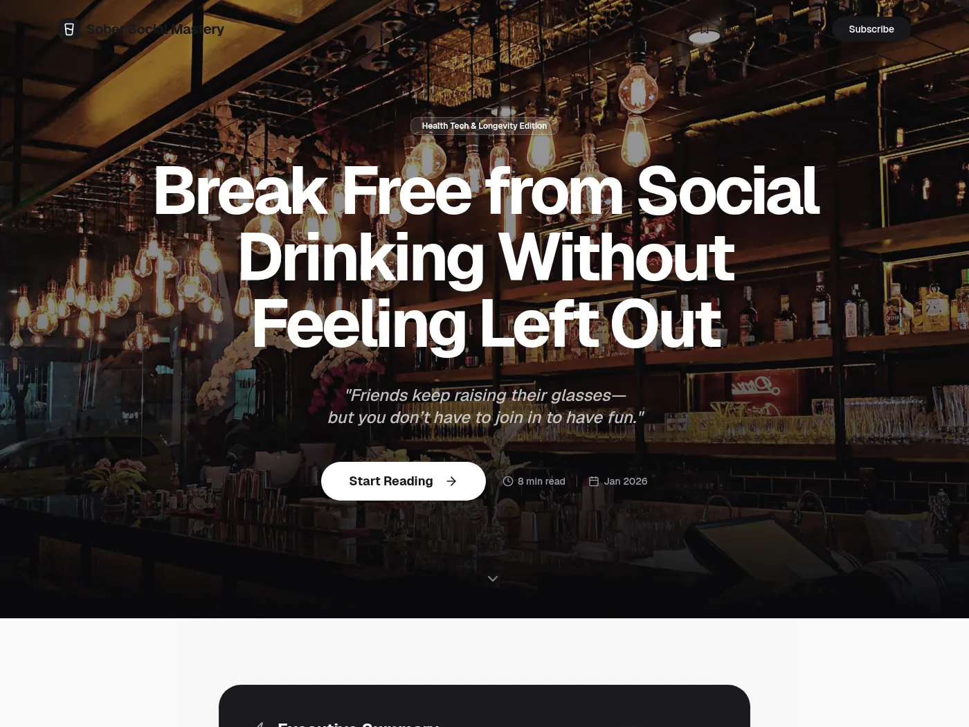 Sober Social Mastery