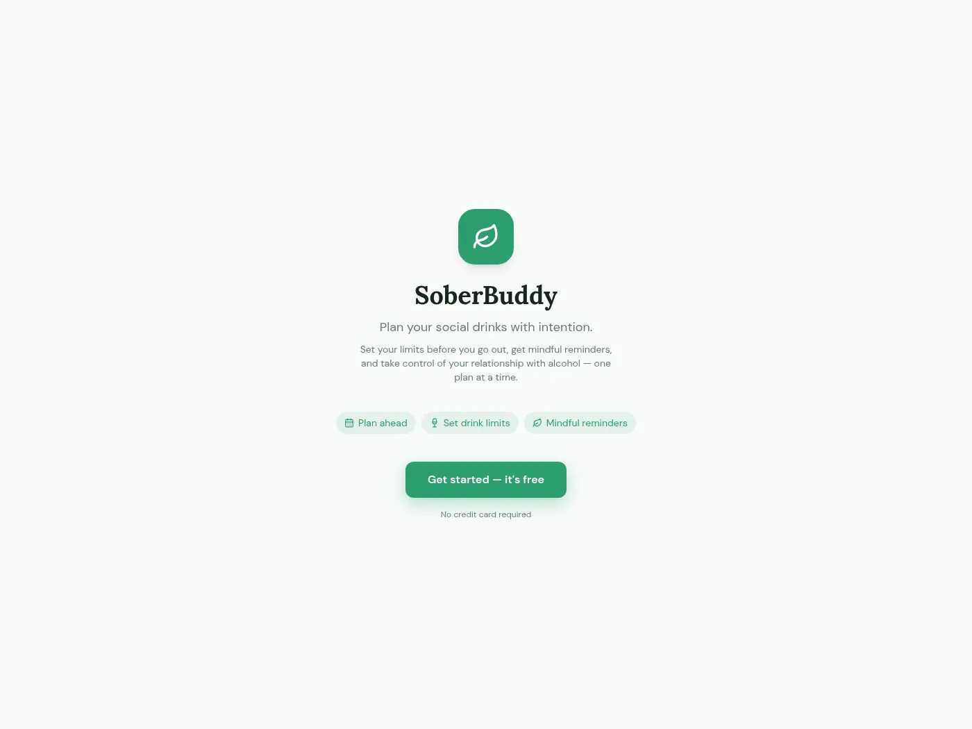 SoberBuddy Reminder