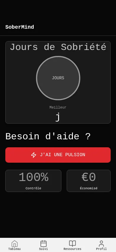 SoberMind Tracker