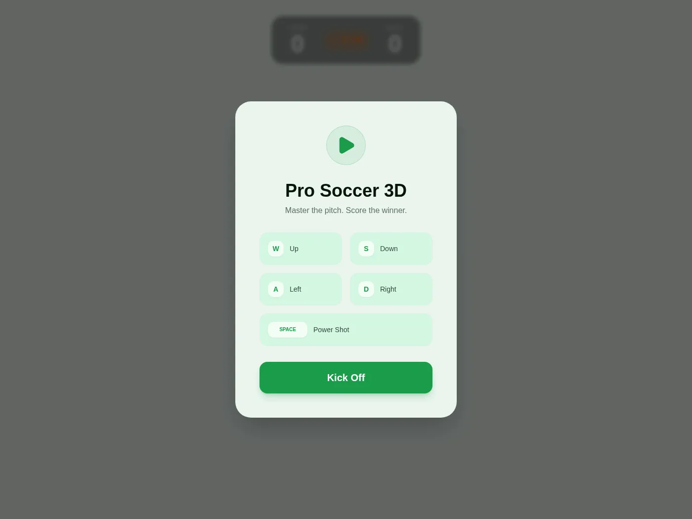 Soccer 3D Game (Remix)