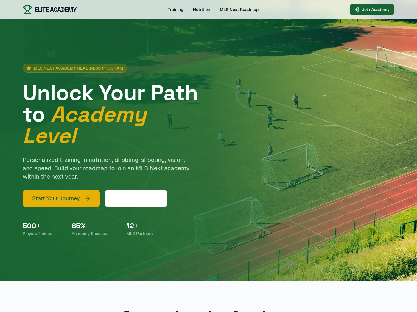 Soccer Academy Portal