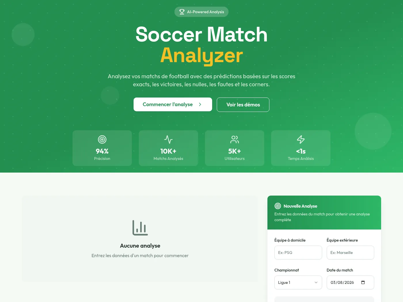 Soccer Match Analyzer