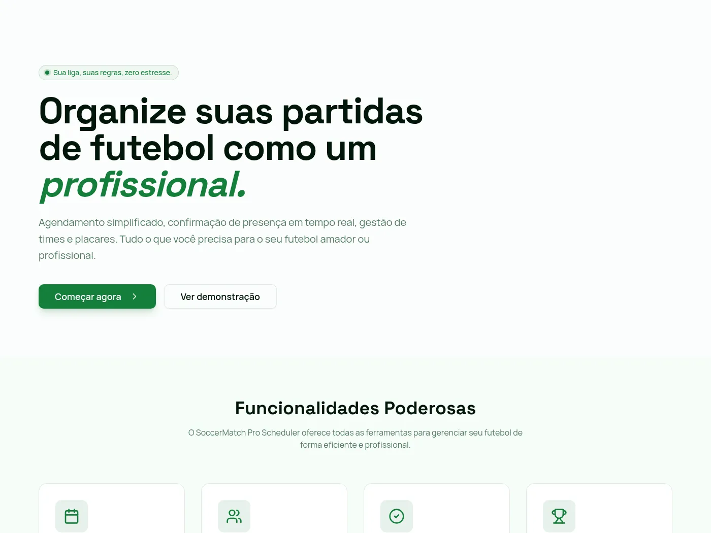 SoccerMatch Pro Scheduler