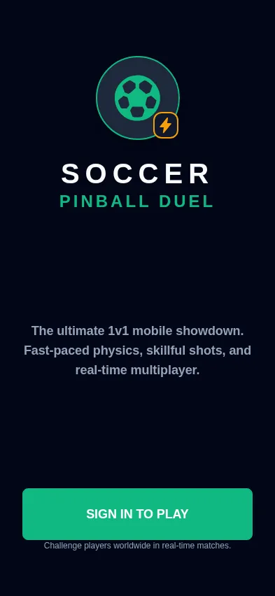 Soccer Pinball Duel